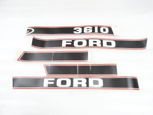 Bonnet Decal Set For Ford 3610 Tractors #10-2 | eBay Australia