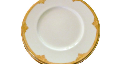 *Minton White & Gold Trim 10.25" Dinner Plate Nathan Dohrmann San ...
