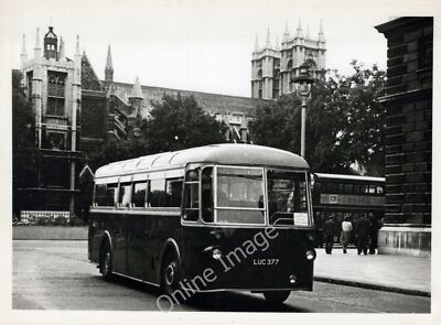 Photo Bus Darkroom London Transport LUC377 RFW 2 unknonw route c1960's ...