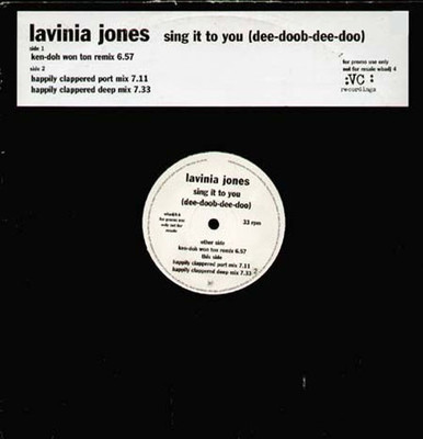LAVINIA JONES - Sing En to You (Dee-Doob-Dee-Doo) - Vc - 1996 - UK ...