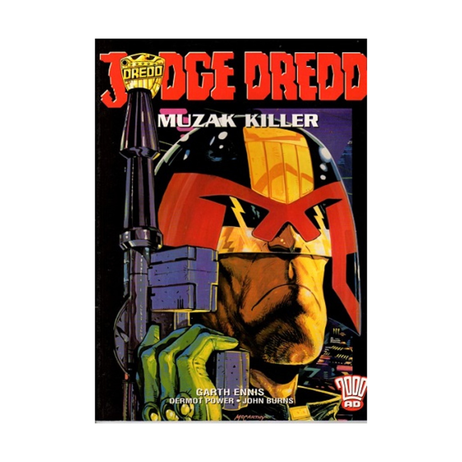 Titan Books Graphic Novel Judge Dredd - Muzak Killer VG+ | eBay