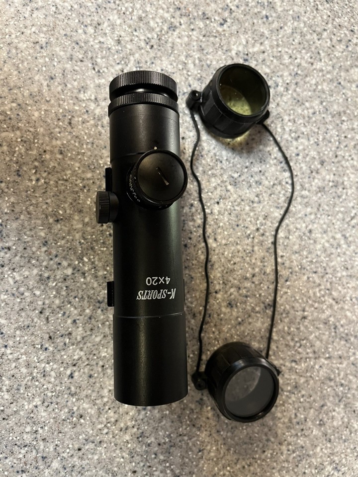 4x20 Classic Retro Vintage Style Sporter A1 Scope w/ Carry Handle Mount ...