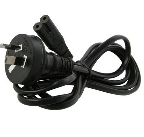 0.75m IEC C7 Power Cable Female Socket to 240V Mains Plug | eBay Australia