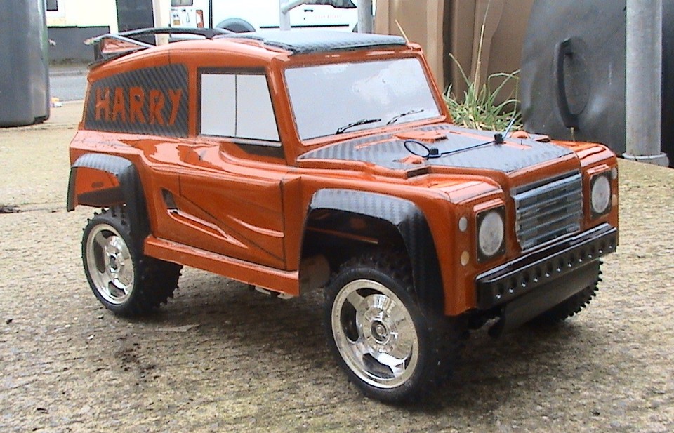 BOWLER WILDCAT 1:10 Land Rover body LEXAN Kamtec Decal | eBay