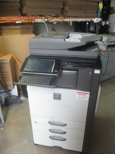 SHARP MX-5141 HI-SPEED COLOR COPIER NETWORK PRINTER SCANNER COPY ...