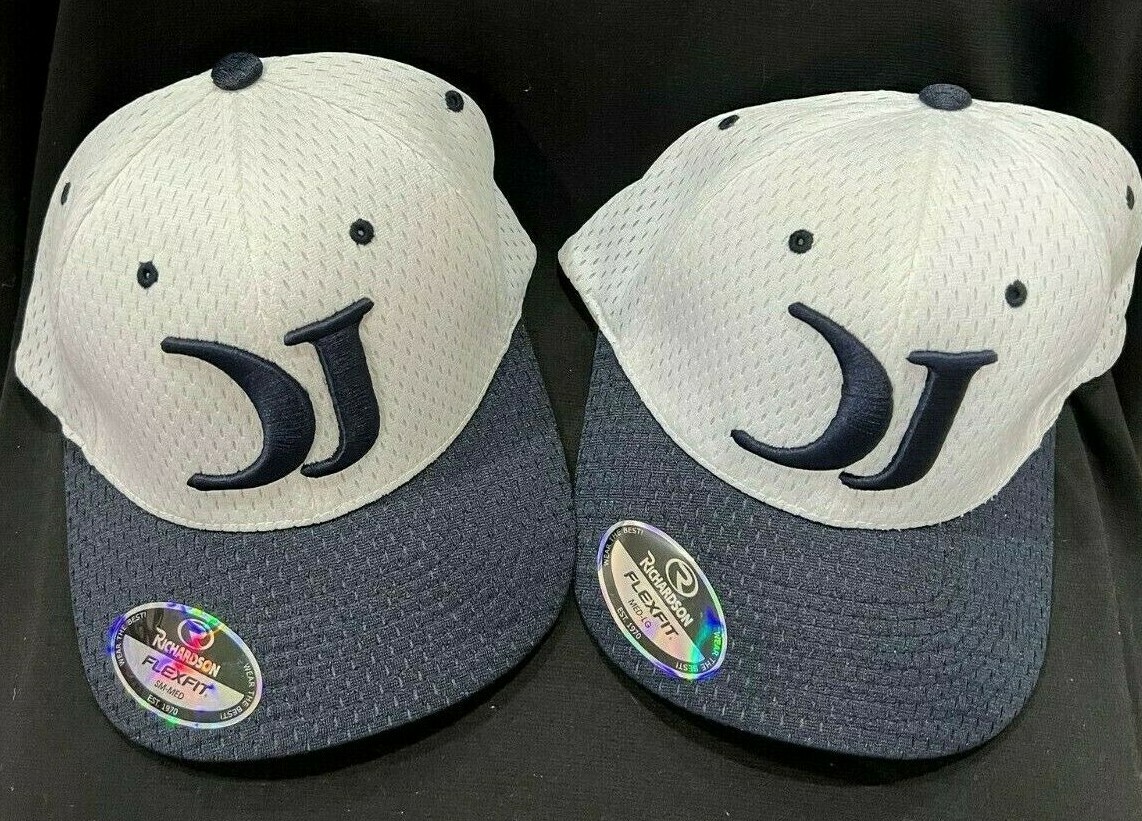 DEREK JETER DJ Unique One of a Kind Flex-Fit Fitted Hat Richardson M/L ...