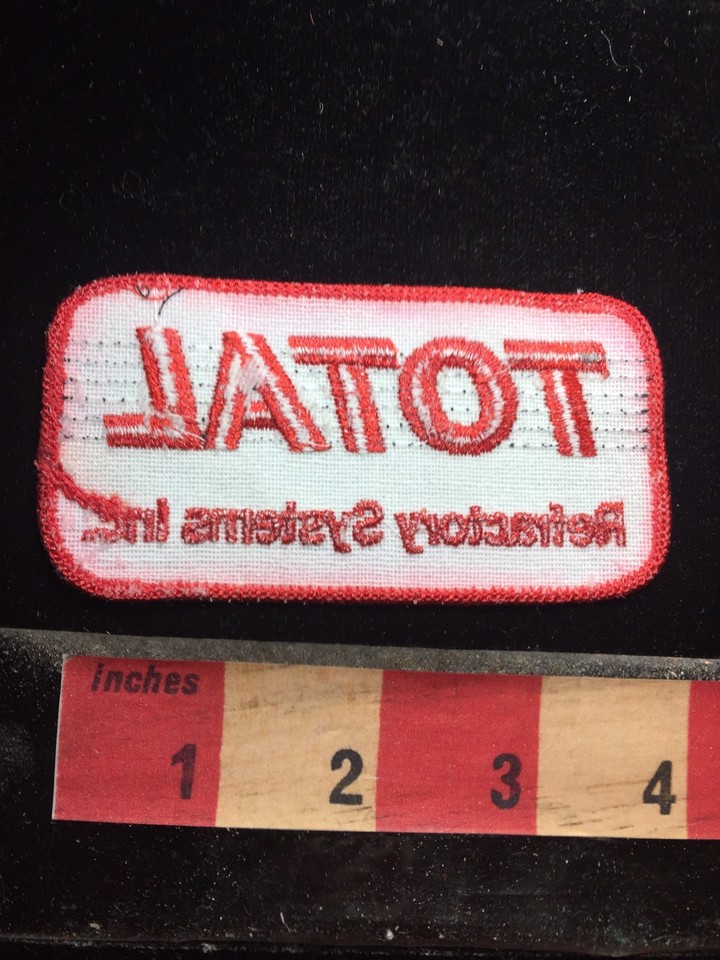 Advertising Patch TOTAL REFRACTORY SYSTEMS INC. Business / Brand 79V | eBay