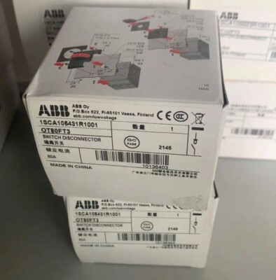 1pc ABB OT80FT3 80A isolation switch 1SCA105431R1001 | eBay