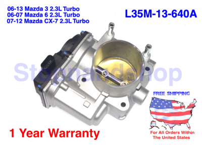 New Throttle Body for 2007-2013 Mazda 3 speed3 6 Speed6 CX-7 2.3L ...