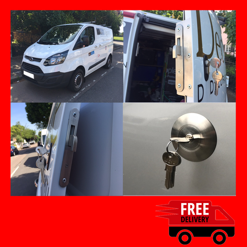 Ford Transit Custom High Hook Lock Deadlock Kit And Hykee Lock And ...