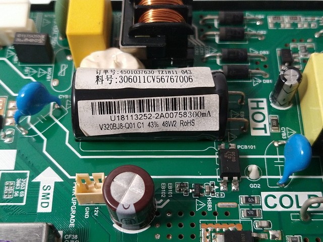 Sansui LED U18113252 (TP.V56.PB767) Main Board for sale online | eBay