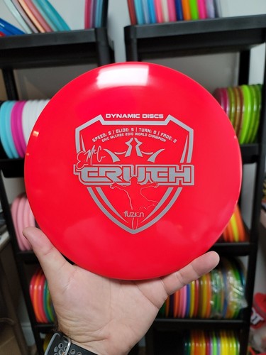 Dynamic Discs Red 174g Fuzion EMAC Truth Disc Golf Midrange | eBay