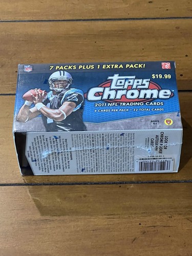 2011 Topps Chrome NFL Football Factory Sealed Blaster Box | eBay