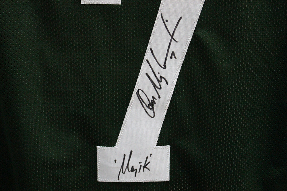 Don Majkowski Autographed Pro Style Green XL Jersey Majik Man Beckett ...