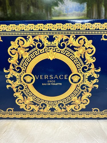 VERSACE EROS 10ML EDT TRAVEL SPRAY/ 100ML EDT SPRAY/ VERSACE TROUSSE ...