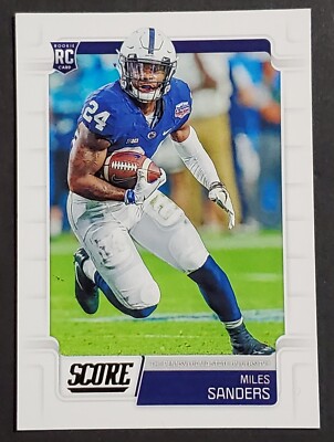 2019 Panini Score #346 Miles Sanders Rookie Card Rc Eagles | eBay