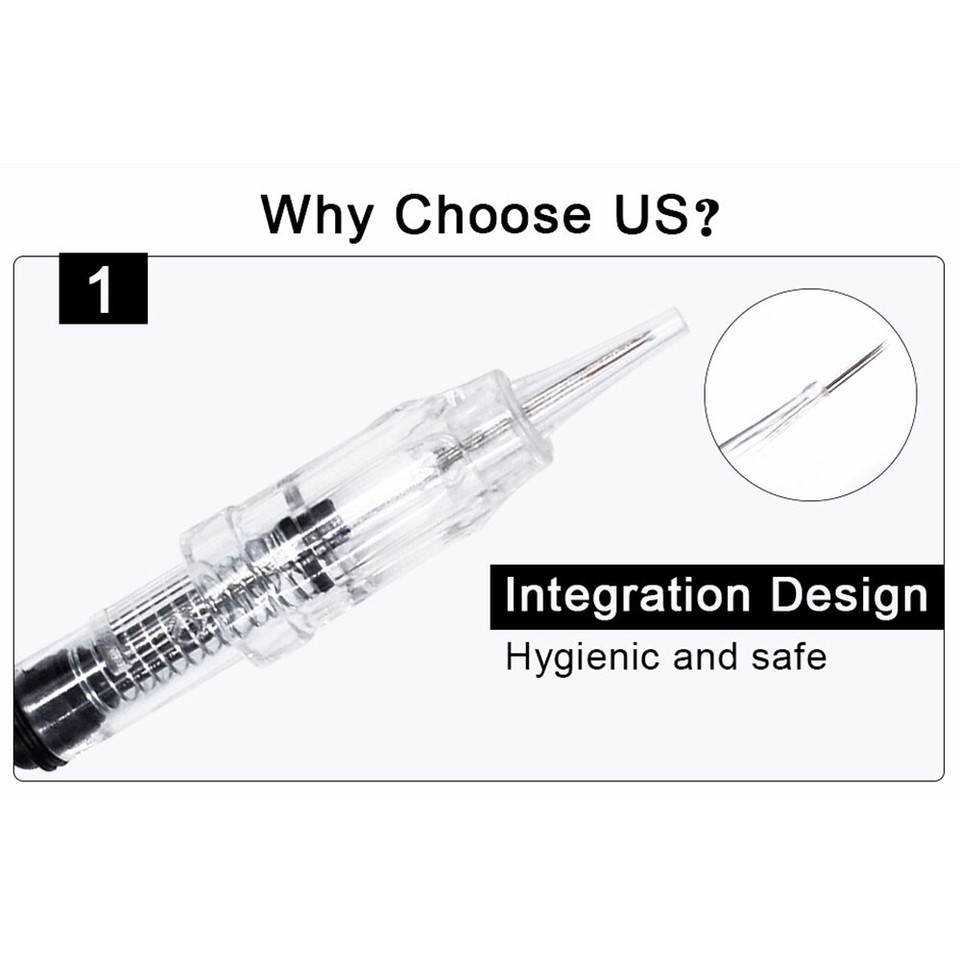 Eyebrow Tattoo Needle Microblading Permanent Makeup Cartridge Needles ...