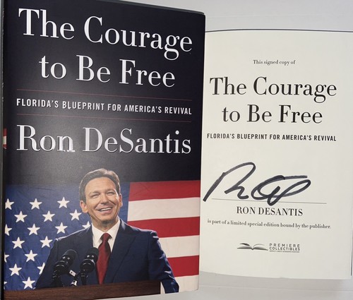 Ron DeSantis signiert Buch USA Florida Unterschrift Signed Autogramm ...