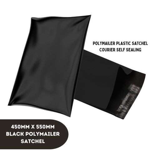100pcs 450x 550mm Poly Mailer Plastic Satchel Courier Self Sealing ...