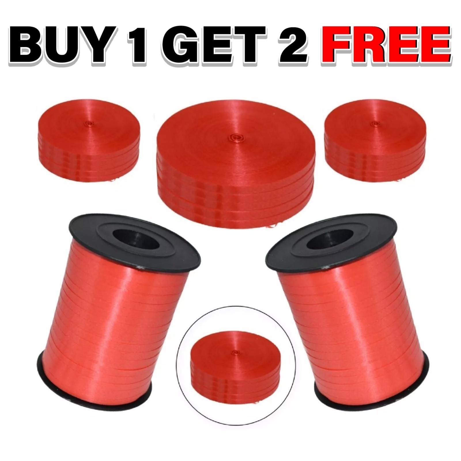 CURLING RIBBON Birthday Party DECOR String BALLOON WEIGHTS Latex Helium ...