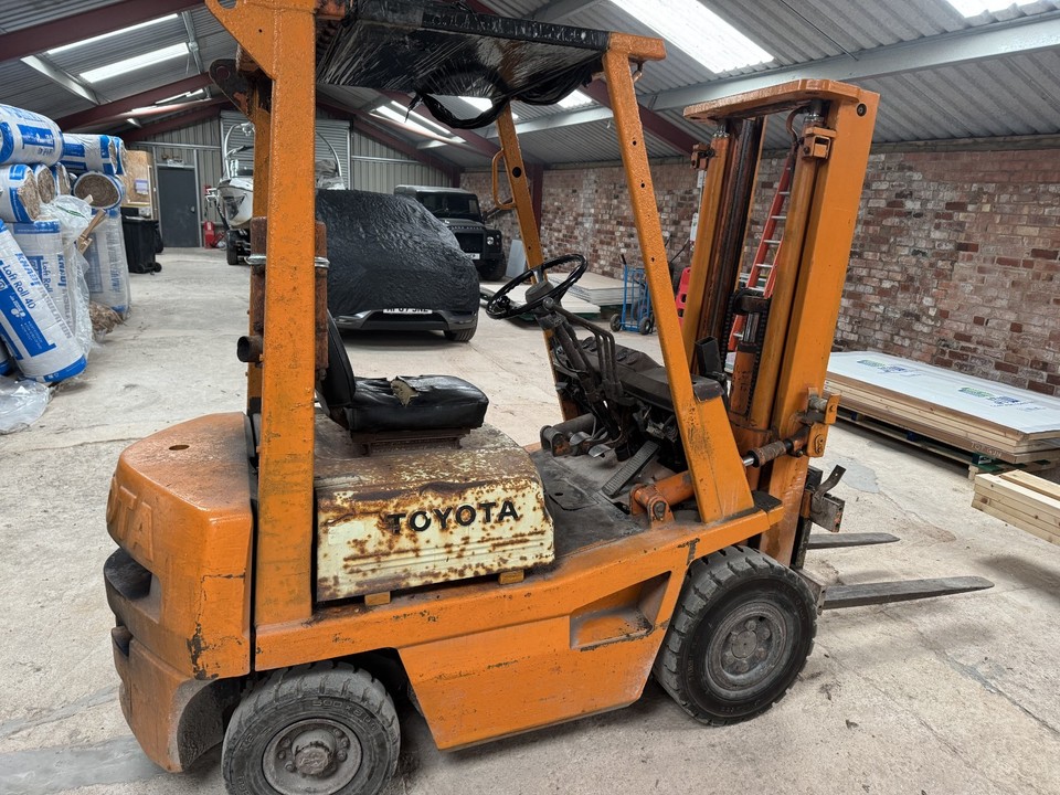 Toyota diesel Forklift Truck 02-3FD15 - used | eBay UK