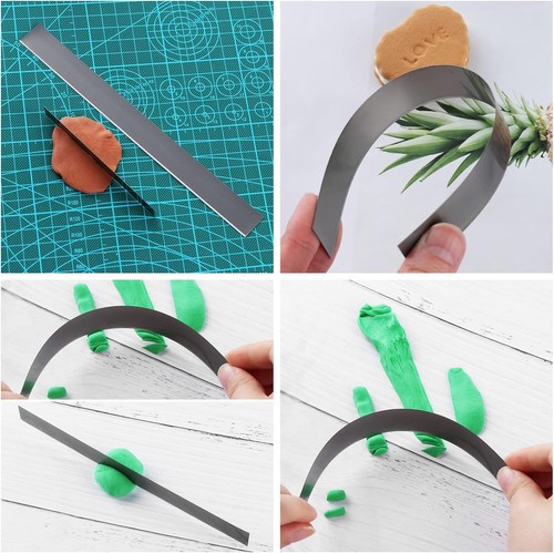 Polymer Clay Cutters, 5 Pcs Stainless Steel Flexible Cutter Blade... | eBay