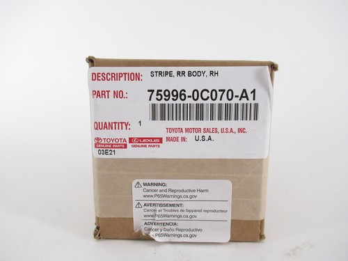 Genuine OEM Toyota 75996-0C070-A1 TRD OFF ROAD Decal 14-15 Tacoma 15-16 ...