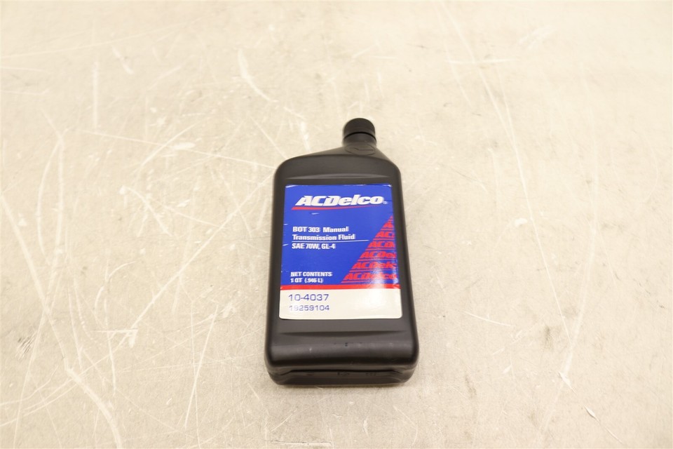 NEW ACDelco SAE 70W GL-4 BOT 303 Manual Transmission Fluid 1 Quart 10 ...