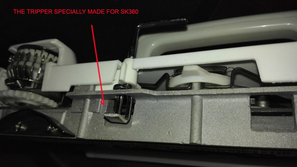 New K-Carriage Complete Set for Silver Reed SK218 SK260 SK280 SK360 ...