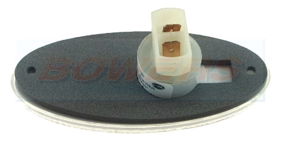 2x Hella Clear White Front Oval Marker Lights Lamps Swift Sterling ...