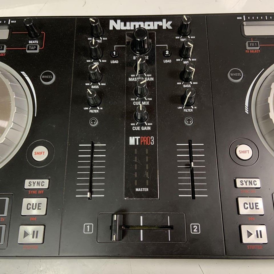 Numark Mixtrack Pro 3 USB DJ Controller no tested no 3 faders from ...