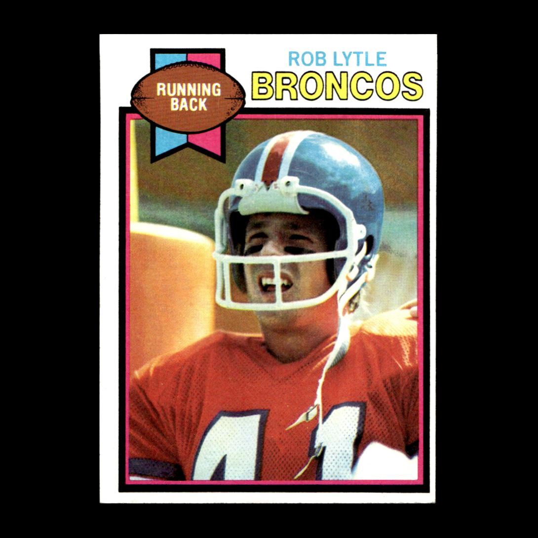 Rob Lytle 1979 Topps Denver Broncos #384 R311A 6 | eBay