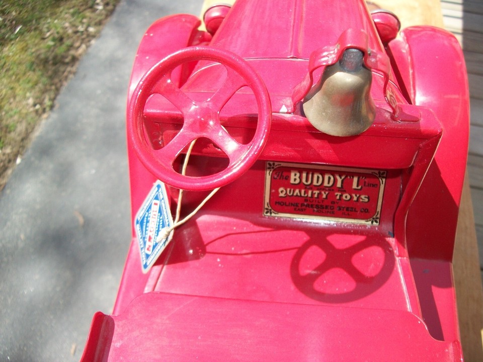 Buddy L Custom Aerial Ladder Fire Truck | eBay