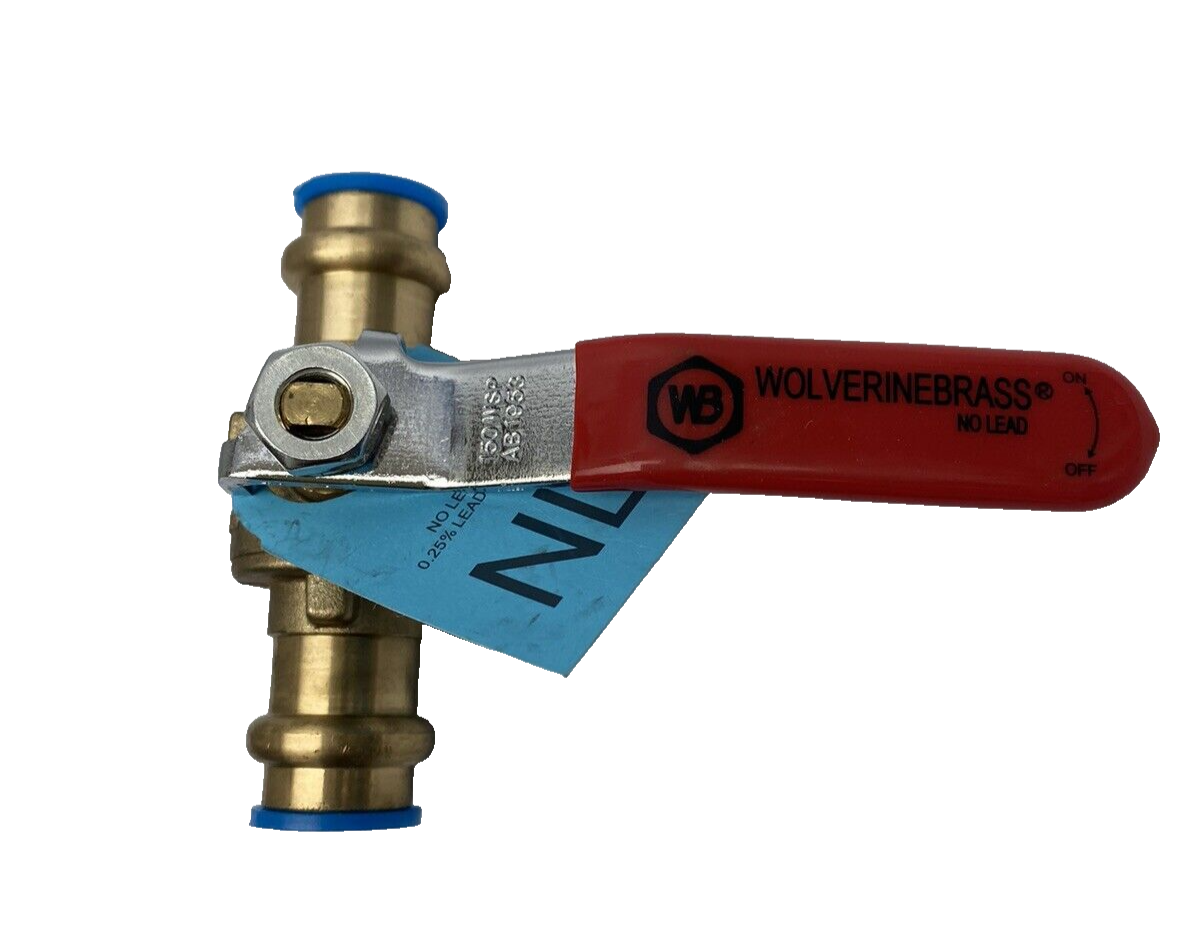 56270NL WOLVERINE BRASS 1/2" PRESS PRO-SERIES BALL VALVE | eBay