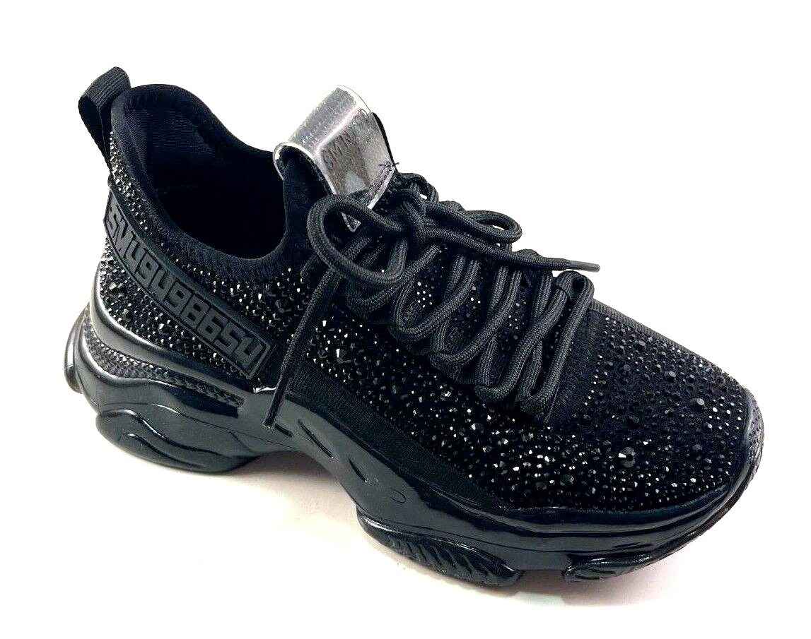Steve Madden Maxima-R Rhinestone Fashion Slip On Sneaker Choose Sz ...