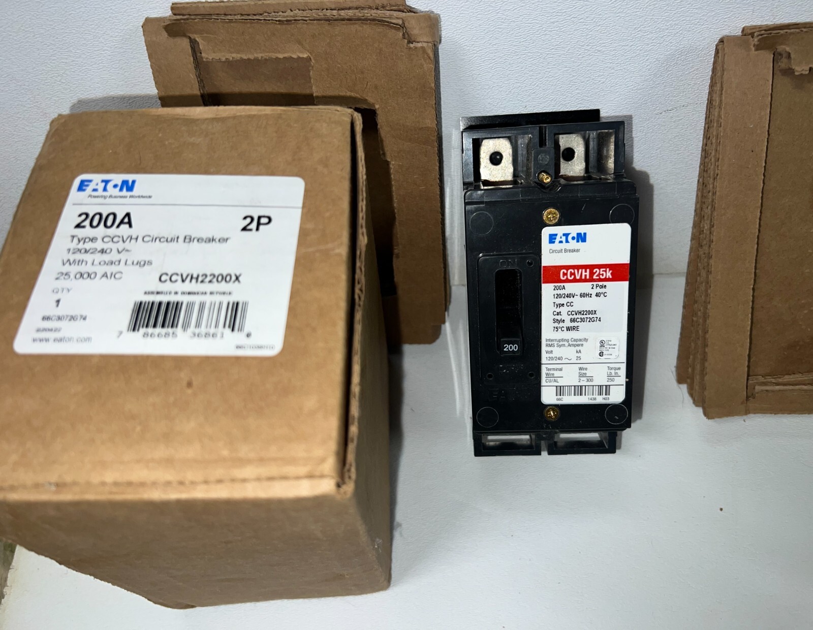 Eaton CCVH2200X Tenant Main Circuit Breaker for sale online | eBay