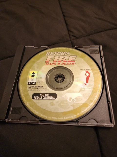 Return Fire: Maps O' Death (3DO, 1996) for sale online | eBay
