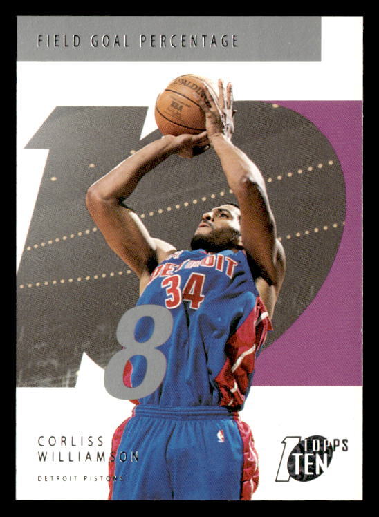 2002 Topps Ten #68 Corliss Williamson Near Mint | eBay