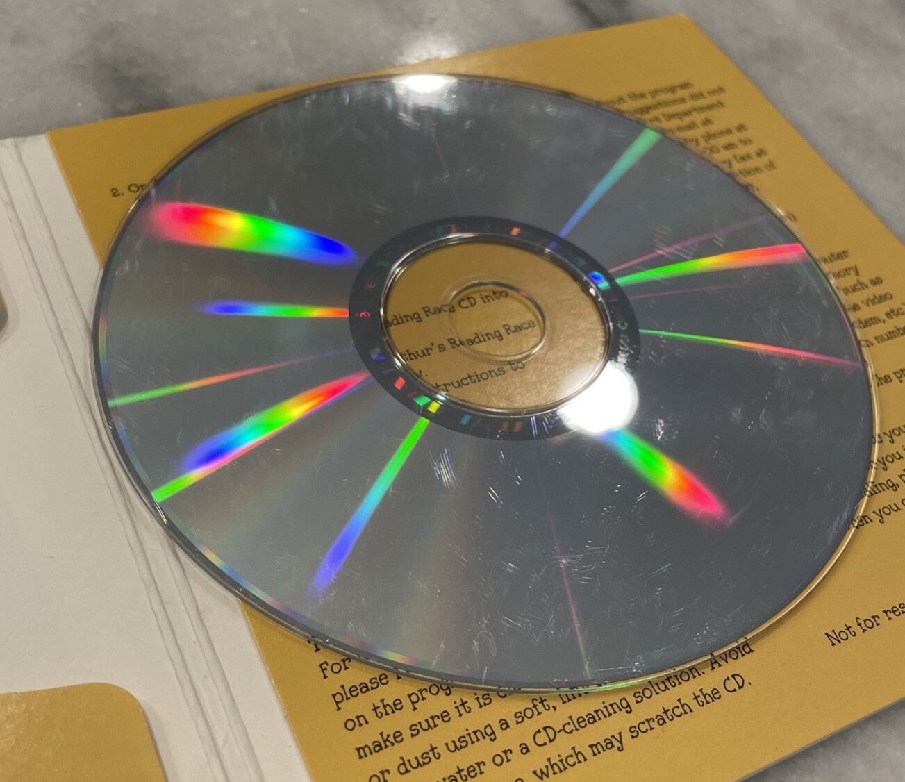 Arthur’s Reading Race Windows CD-Rom 1996 Living Books PC Computer Game ...