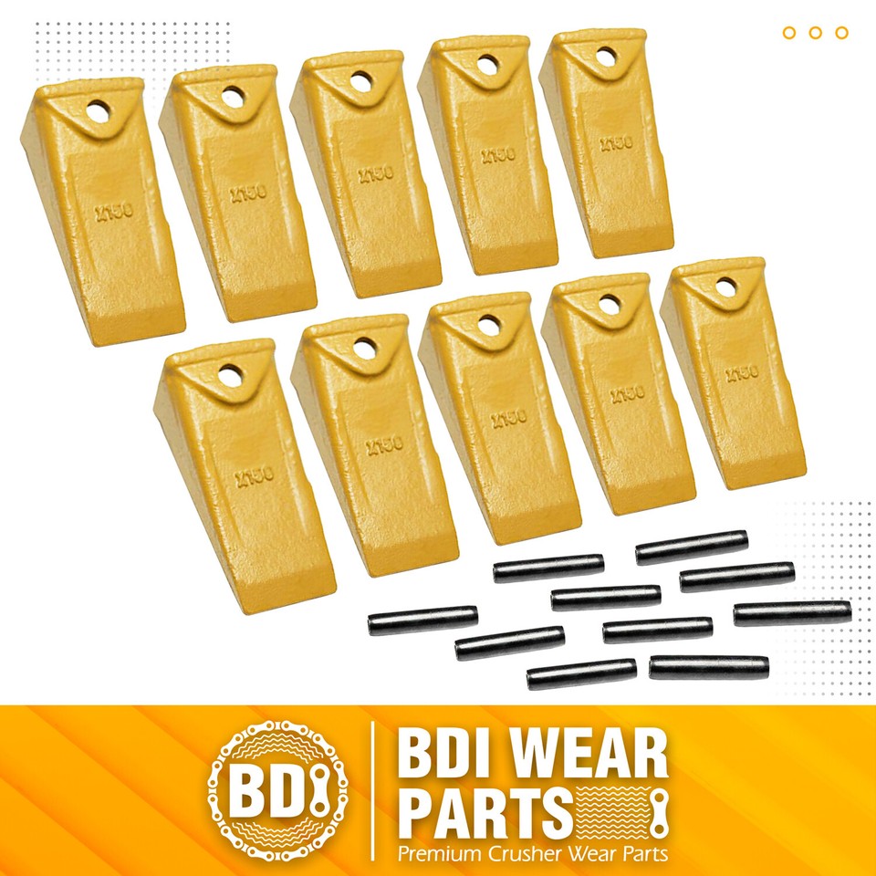 X156 Bucket Teeth with P156 Roll Pins for Excavator Digging Buckets ...