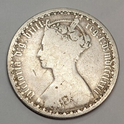 1872 Great Britain Gothic Florin | eBay