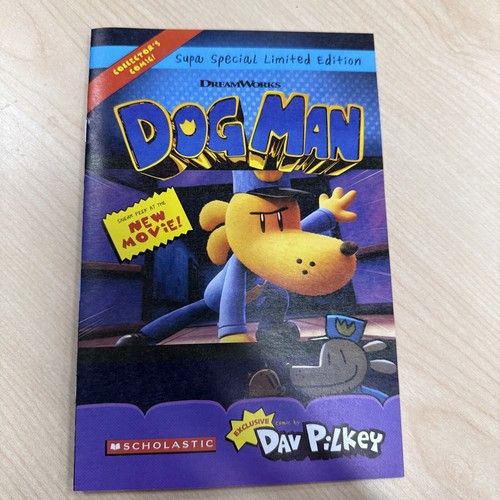 NEW 2024 Dog Man Supa Special Limited Edition Collector's Comic by Dav ...
