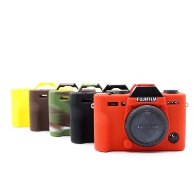 Silicone Rubber Skin case Camera Cover Protector BagFor Fujifilm X-T10 ...
