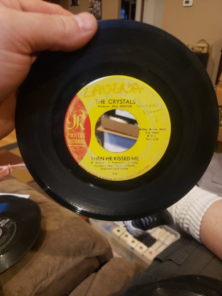 The Crystals Then He Kissed Me / Brother Julius 1963 45rpm | eBay