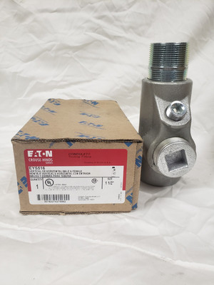 Eaton CROUSE HINDS EYS516 1-1/2" EXPLOSION PROOF SEAL OFF With Close ...