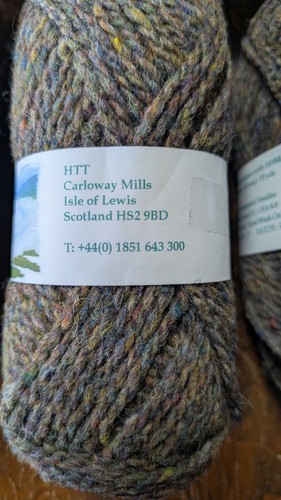 15 Skeins Carloway Mills Isle Of Lewis Shetland Aran Scottish Yarn. (1Z ...