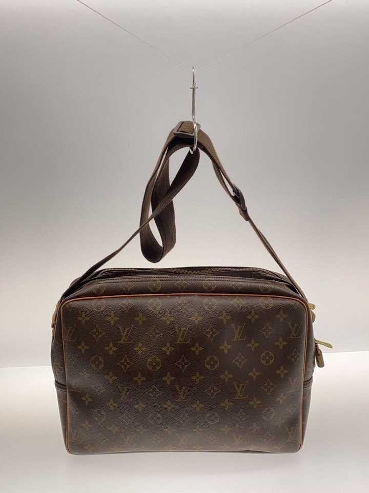 LOUIS VUITTON SHOULDER BAG REPORTER GM_MONOGRAM CANVAS_BRW PVC Brown ...