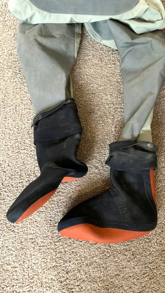 SIMMS Gore-Tex Tributary Waders Neoprene Stockingfoot Size Large Long ...