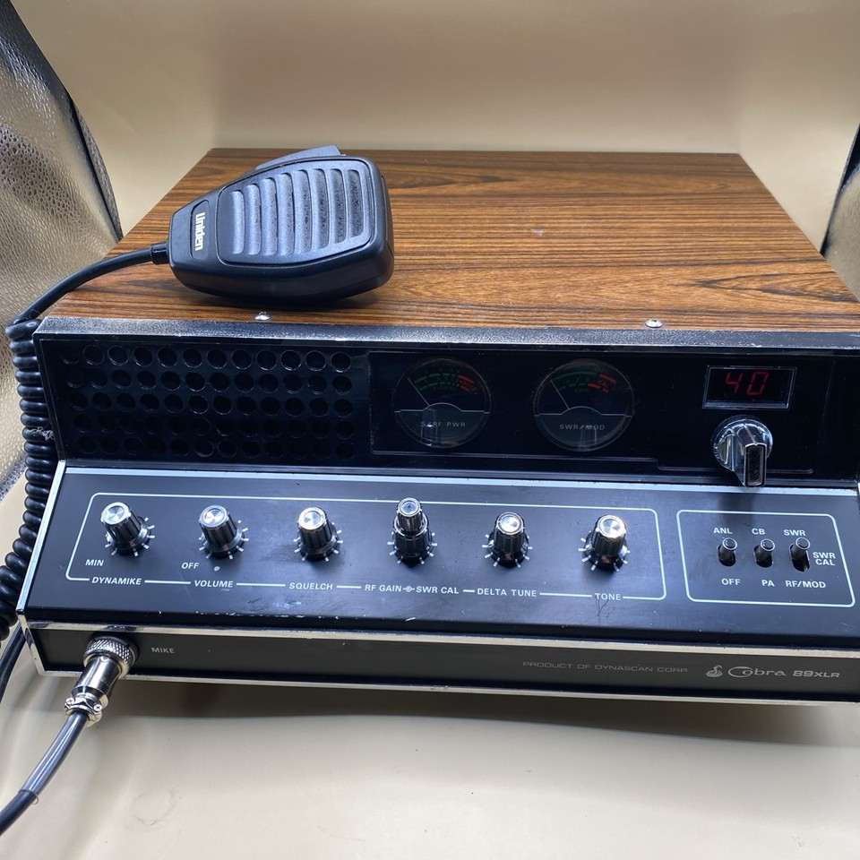 COBRA 89 xlr Vintage CB Base Station Radio | eBay