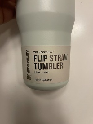 Stanley IceFlow Flip Straw Tumbler 20oz Mist BRAND NEW Never Used | eBay